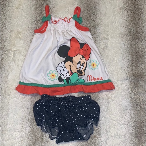 Disney | Matching Sets | Disney Baby Girl Mini Mouse Set | Poshmark